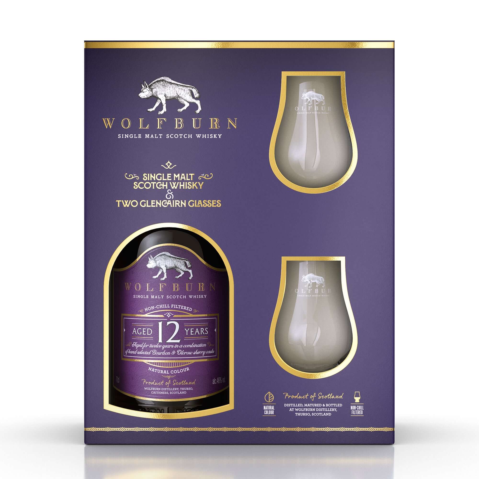 Luxury Single Malt Whisky Gift Pack | Wolfburn Distillery